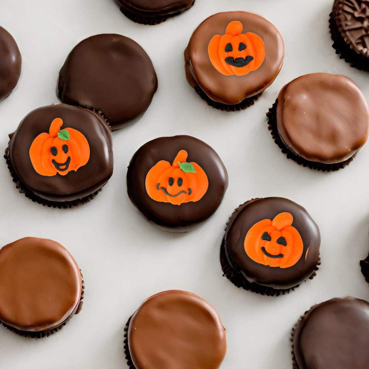 Halloween Pumpkin Royal Icing Decorations (Bulk) — CaljavaOnline
