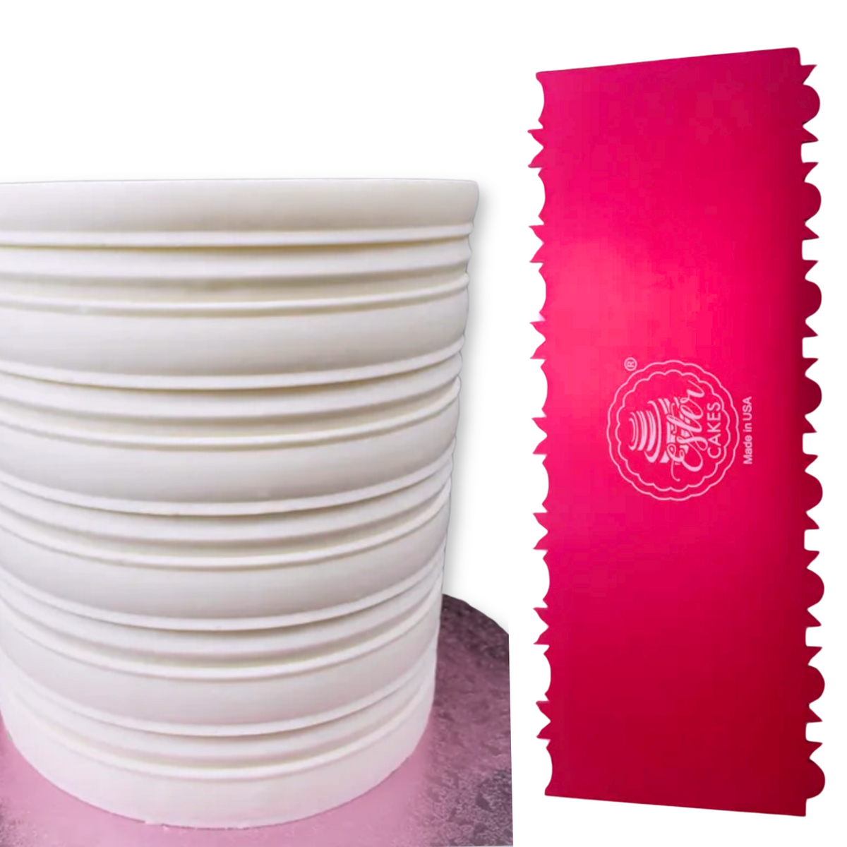 Bat Cake Comb Icing Scraper — CaljavaOnline