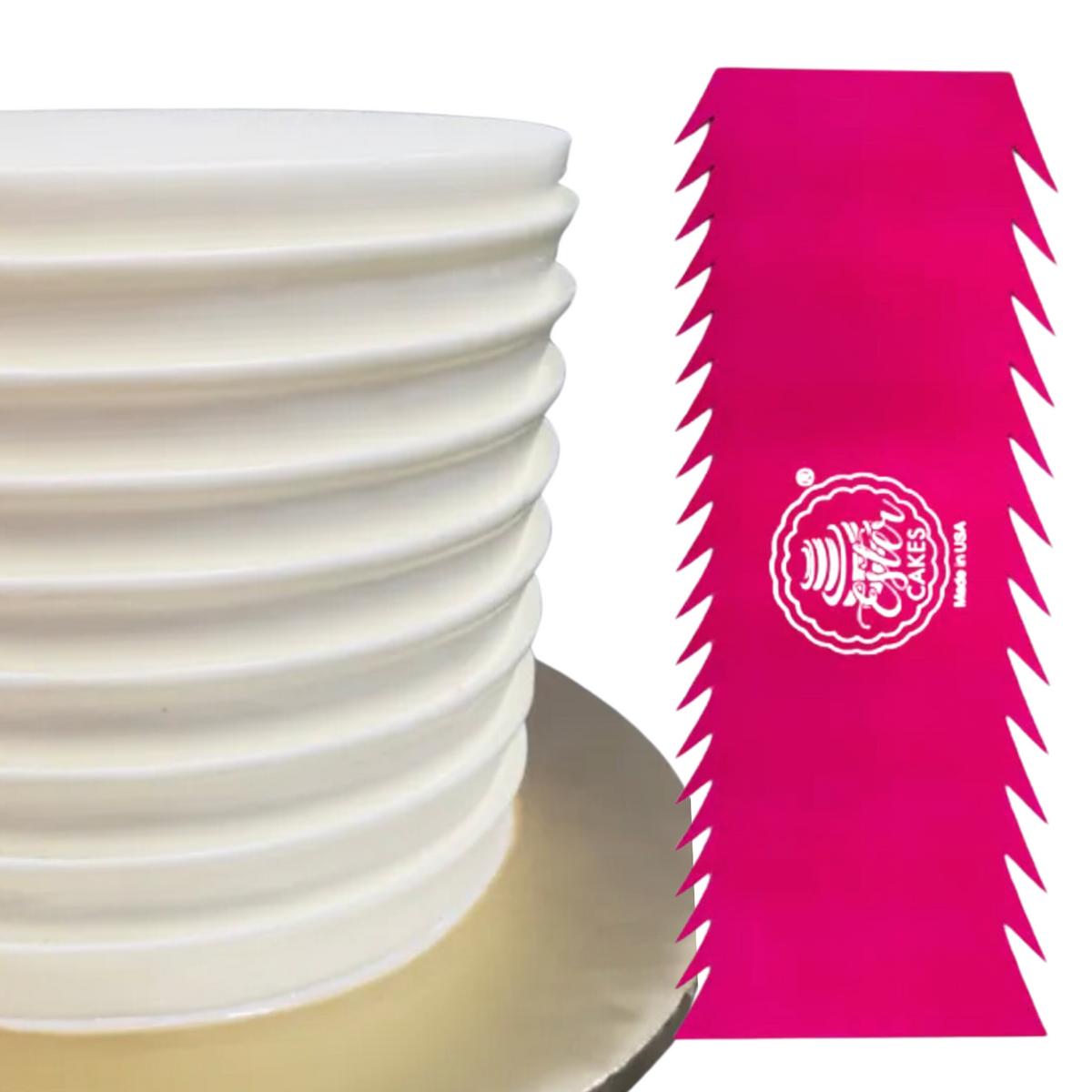 Weeping Willow Cake Comb Icing Scraper — CaljavaOnline