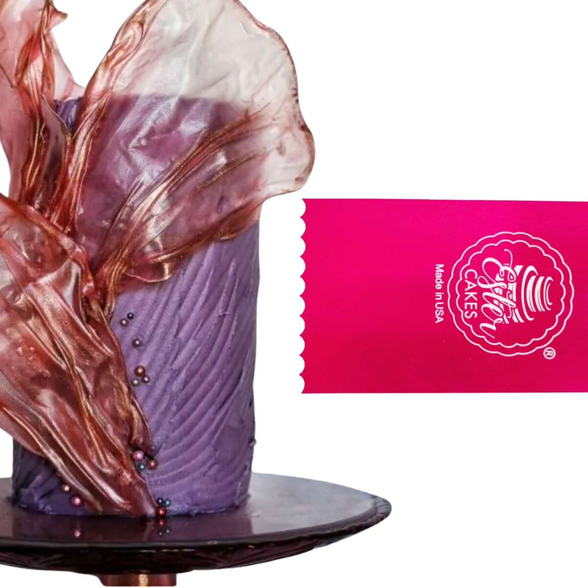 Atomic Scallop Cake Comb Icing Scraper — CaljavaOnline