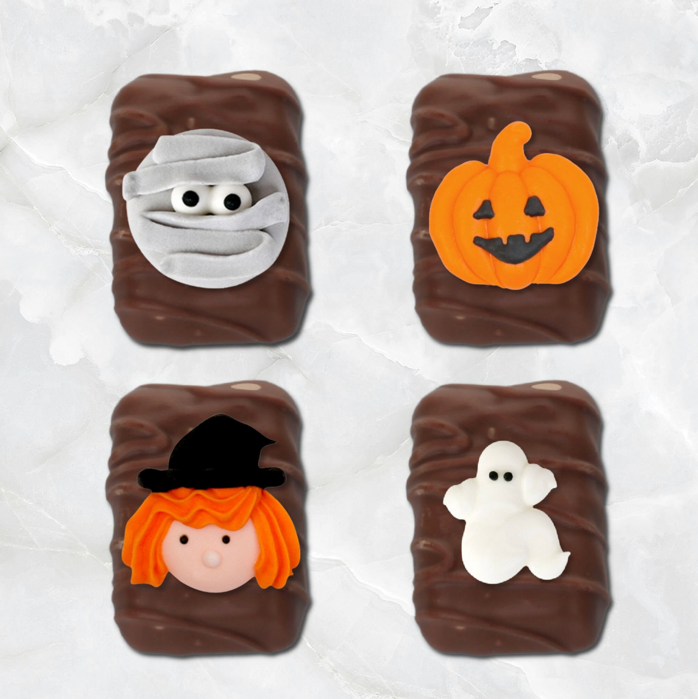Ghost Royal Icing Decorations (Bulk) — CaljavaOnline