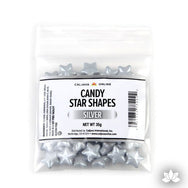 Silver Candy Stars - 35g — CaljavaOnline