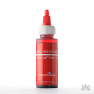 ChefMaster Liqua-Gel Color 2.3 oz - Tulip Red (No Taste) — CaljavaOnline