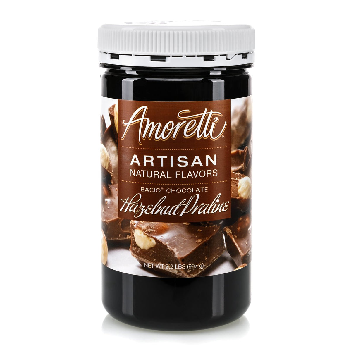 Natural Bacio Chocolate Hazelnut Praline Artisan Flavor by Amoretti ...