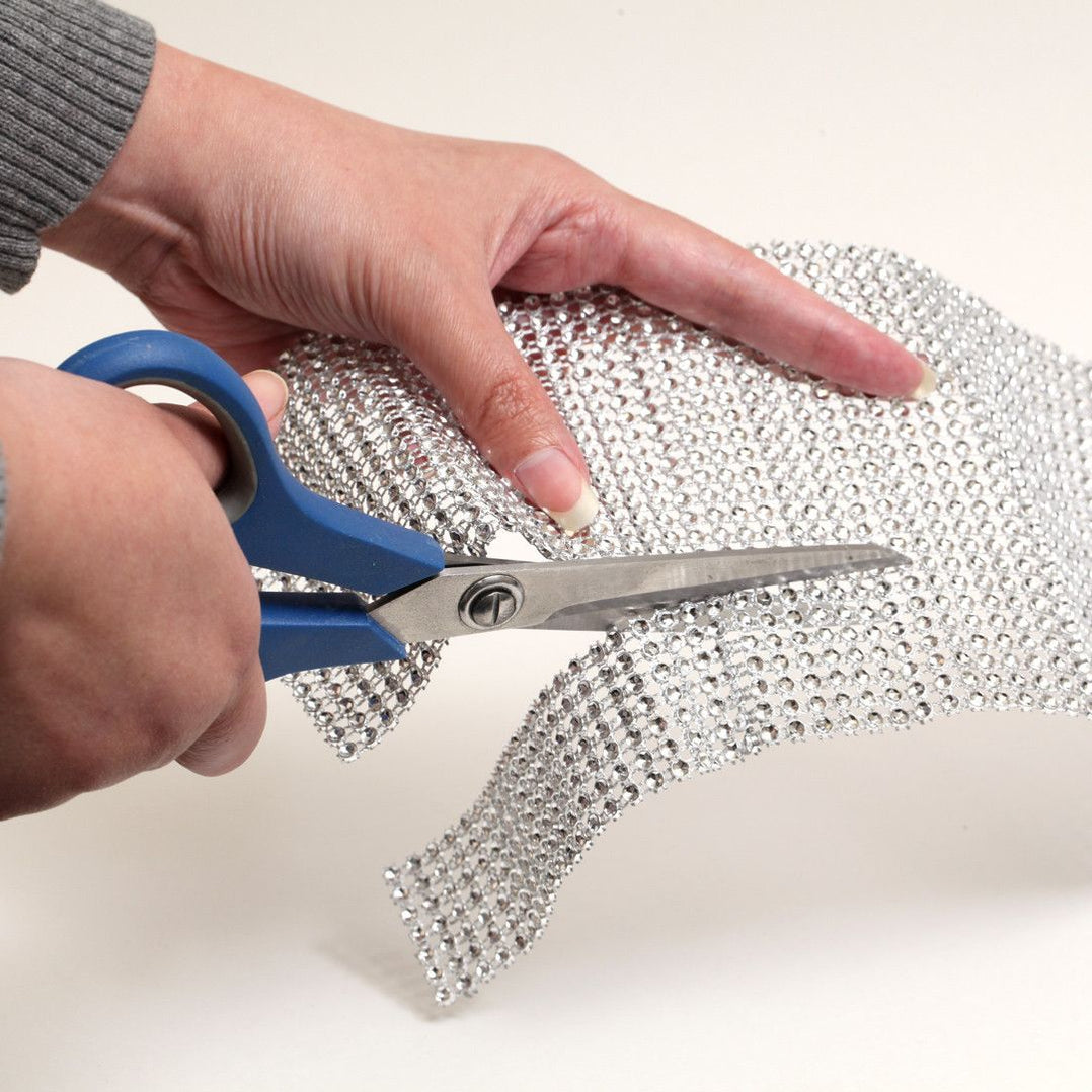 Silver Glam Ribbon - Cake Wrap — CaljavaOnline