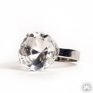 Small Diamond Ring Topper — CaljavaOnline