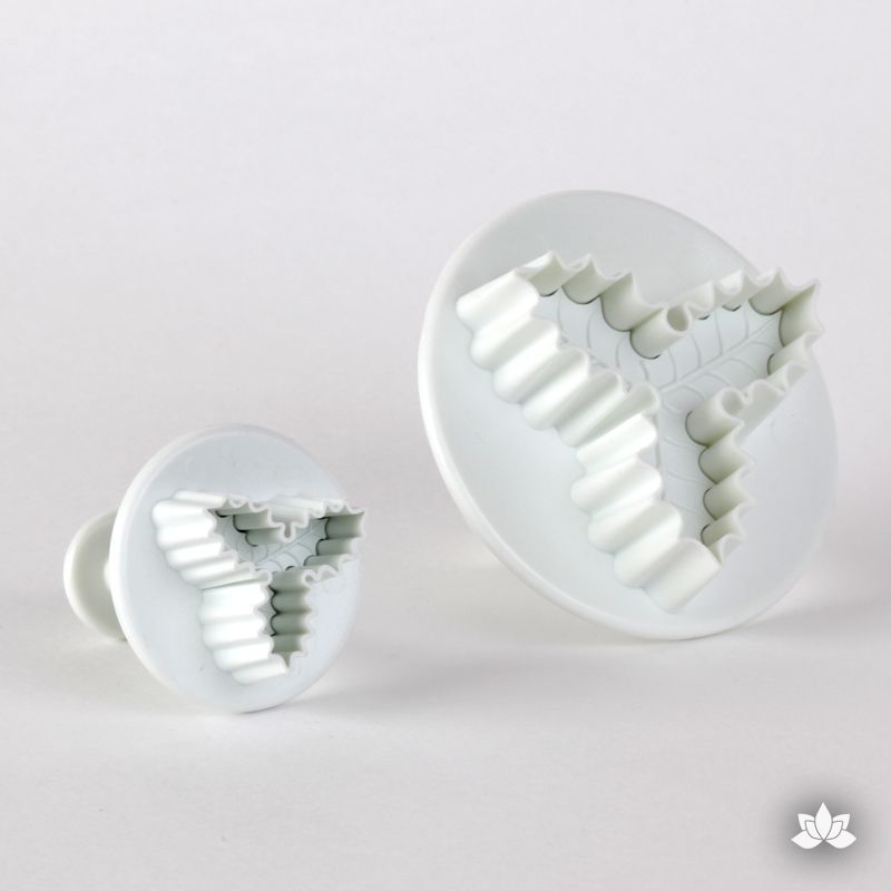 Three Leaf Holly Plunger Cutter Set — CaljavaOnline