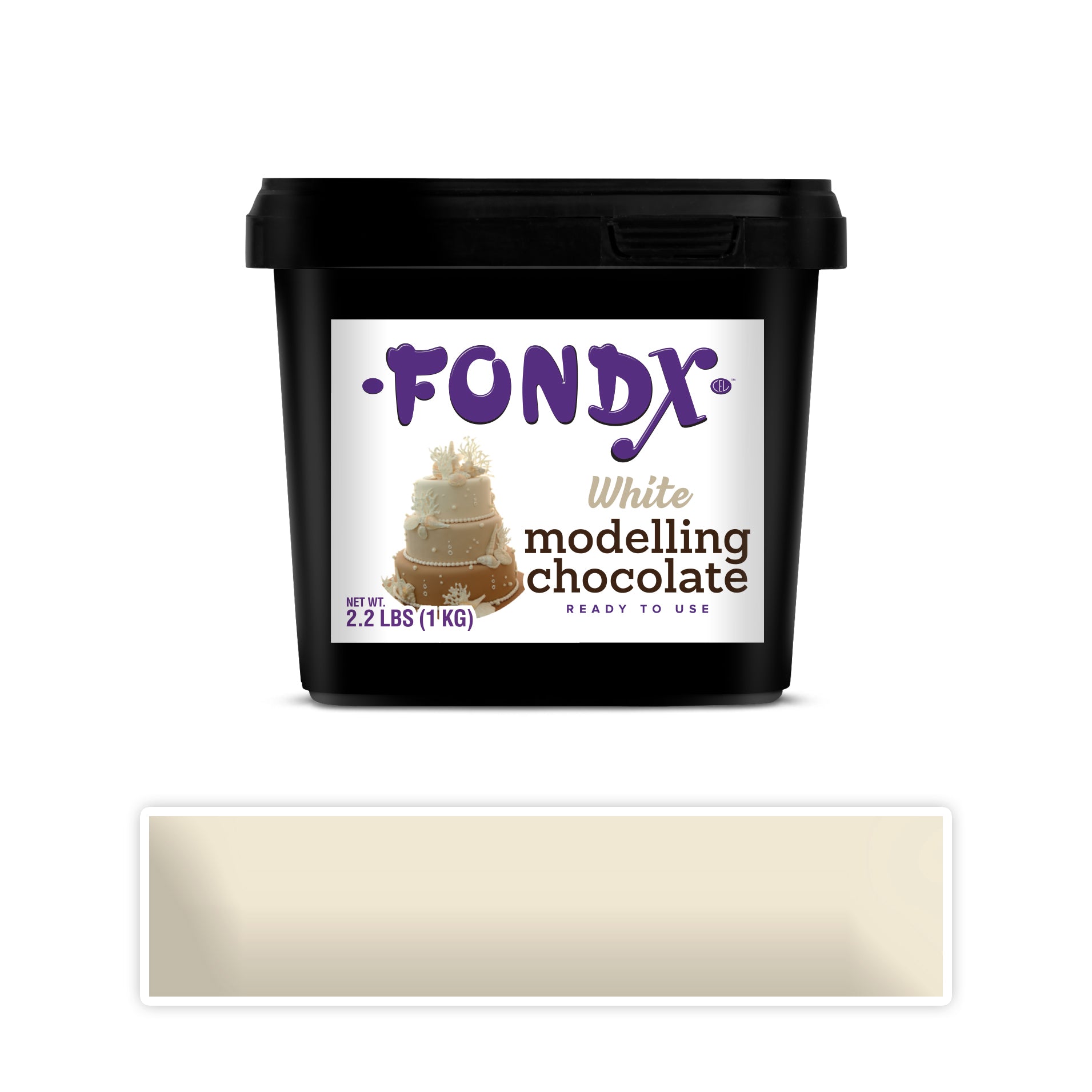 FondX Modelling Chocolate - White Chocolate — CaljavaOnline