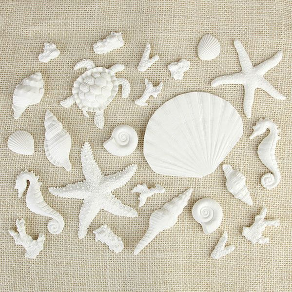 Fondant Sea Shells — CaljavaOnline